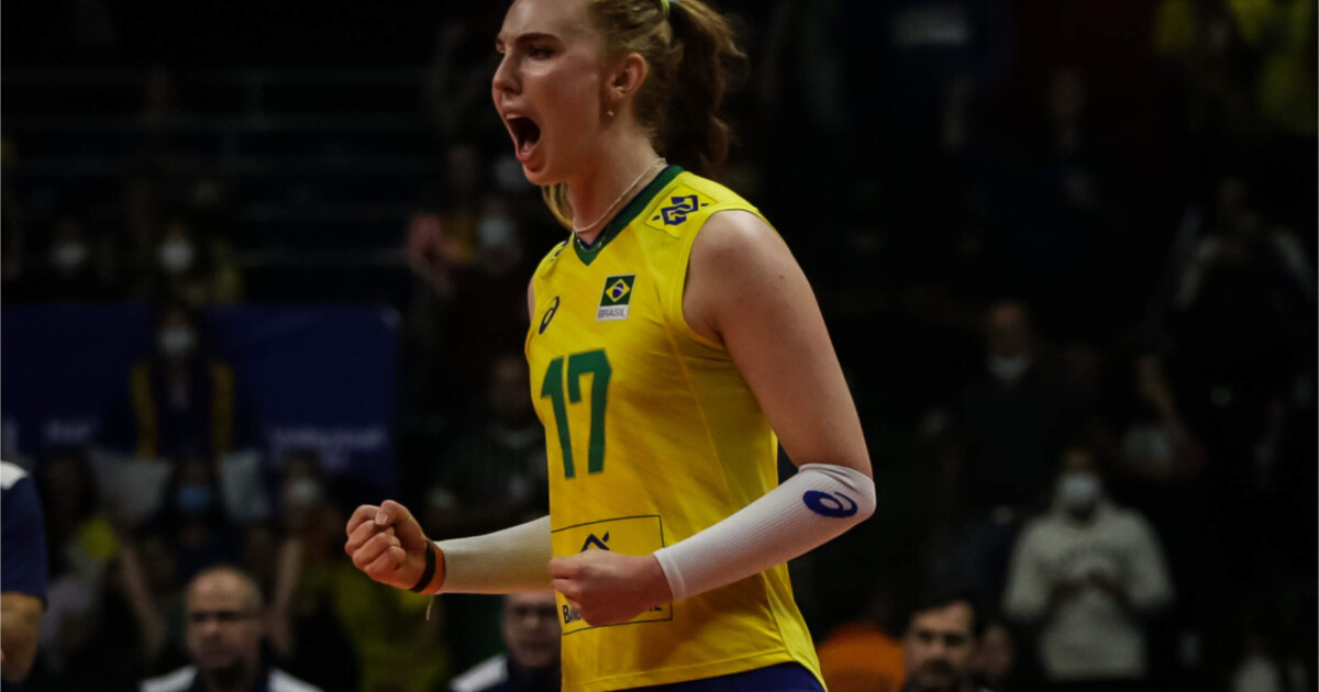 Bergmann Continues VNL Competition with Brazil – Georgia Tech Yellow ...