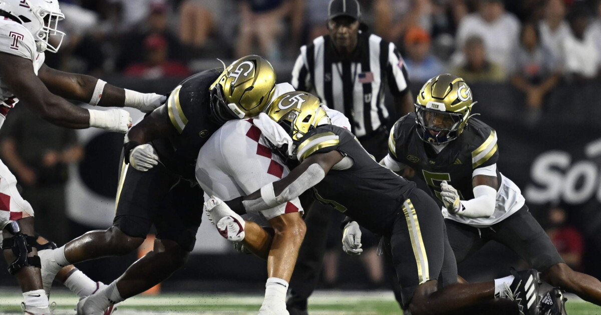 Georgia Tech Comes in at No. 17 in First Playoff Rankings of 2025 ...