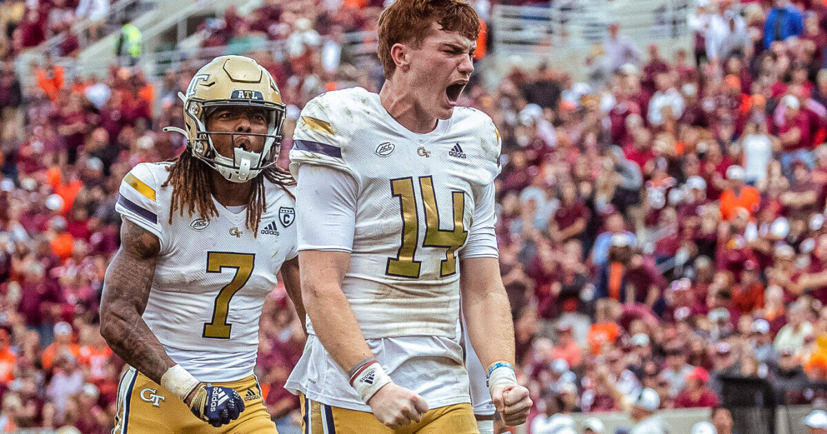 Georgia Tech Rallies Past Hokies, 28-27 – Football — Georgia Tech ...