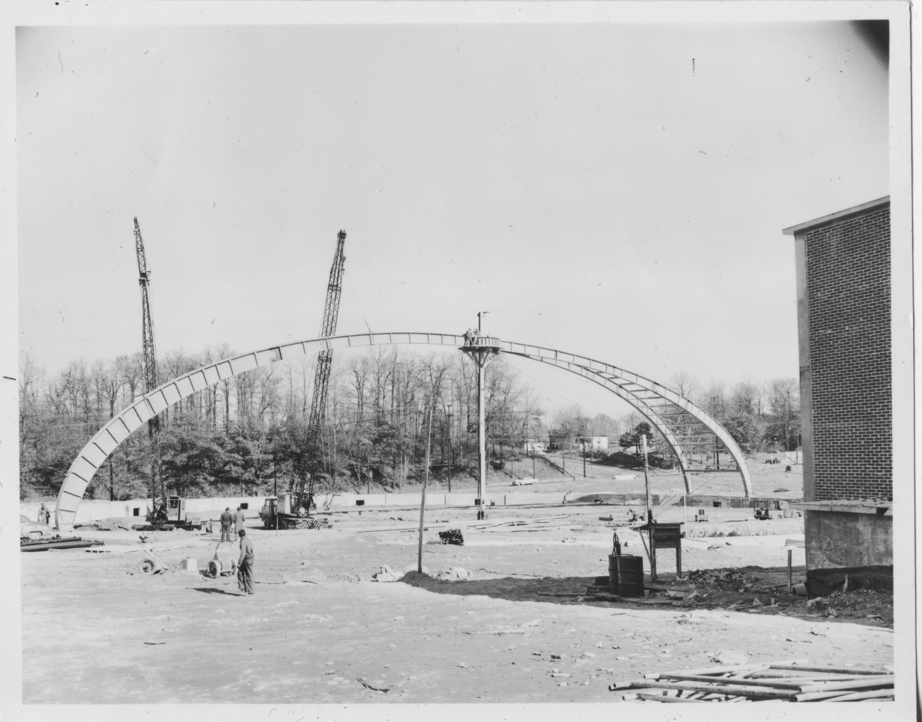 The Building of Alexander Memorial Coliseum – Georgia Tech Yellow Jackets