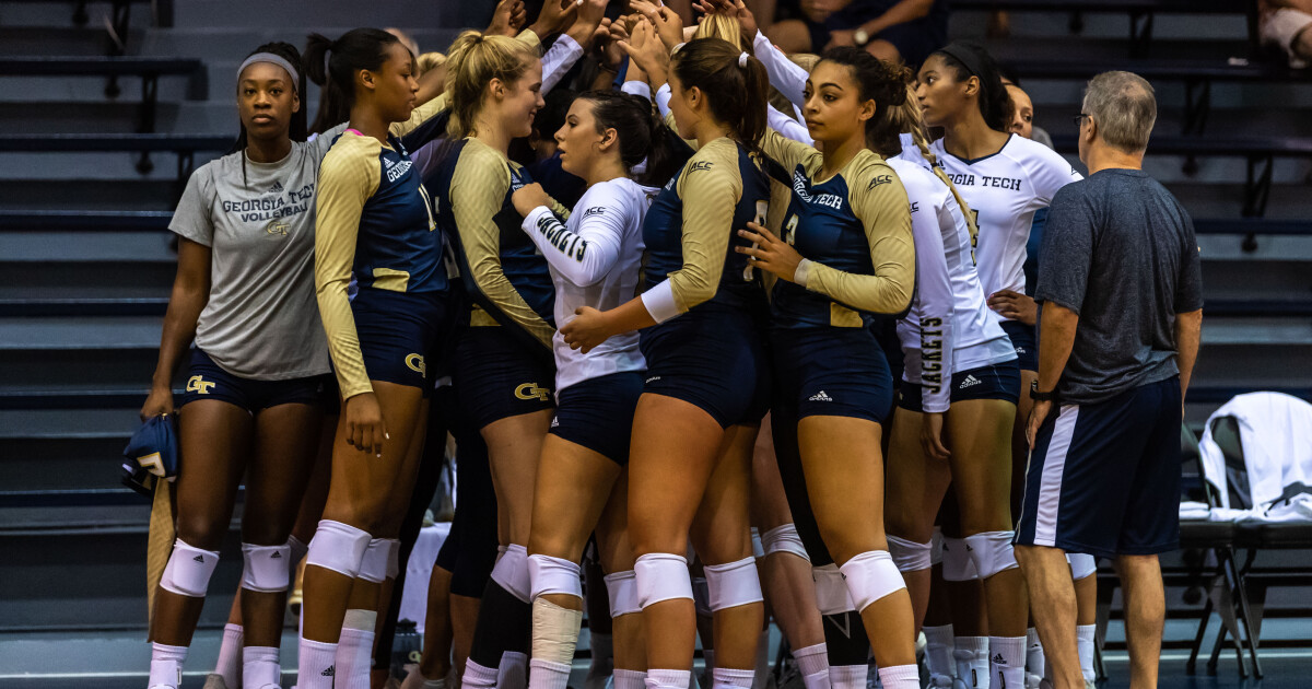 Volleyball Hosts Exhibition Match with Auburn – Volleyball — Georgia ...