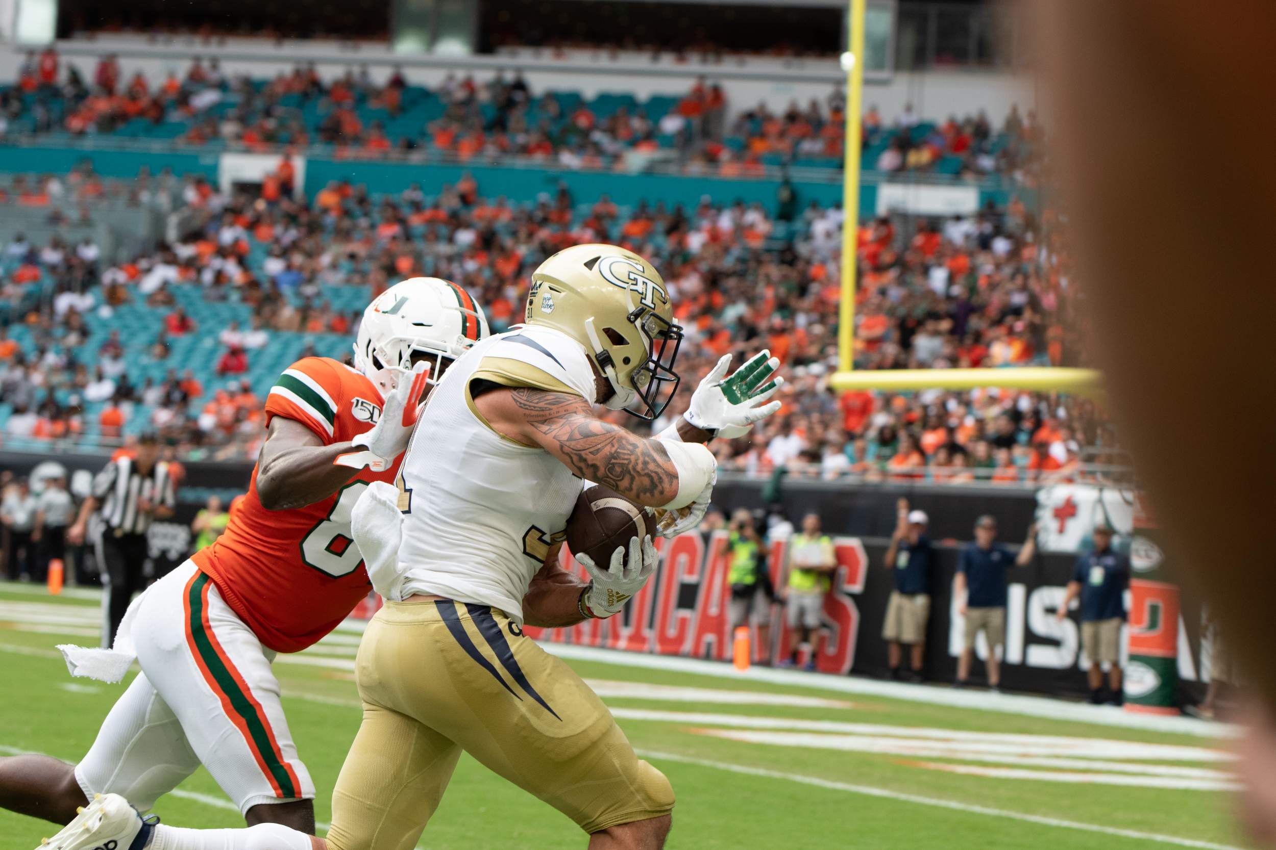 Photos – Football at Miami – Georgia Tech Yellow Jackets
