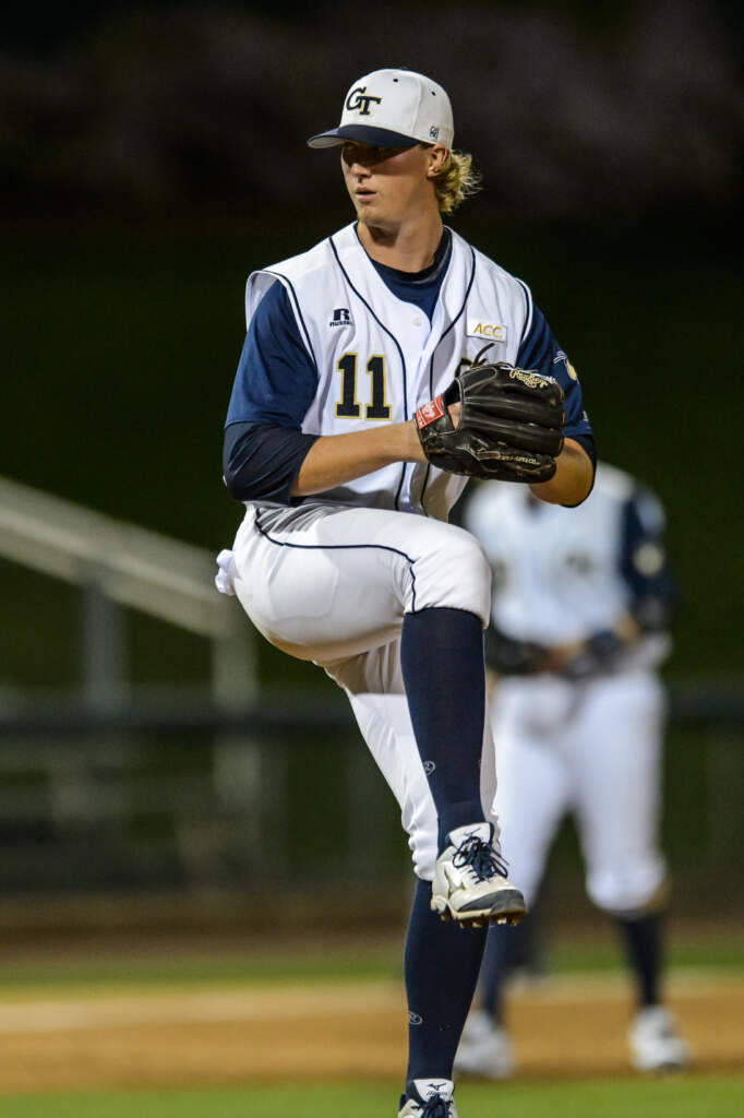 Sam Clay Makes Big League Debut against Braves – Baseball — Georgia ...