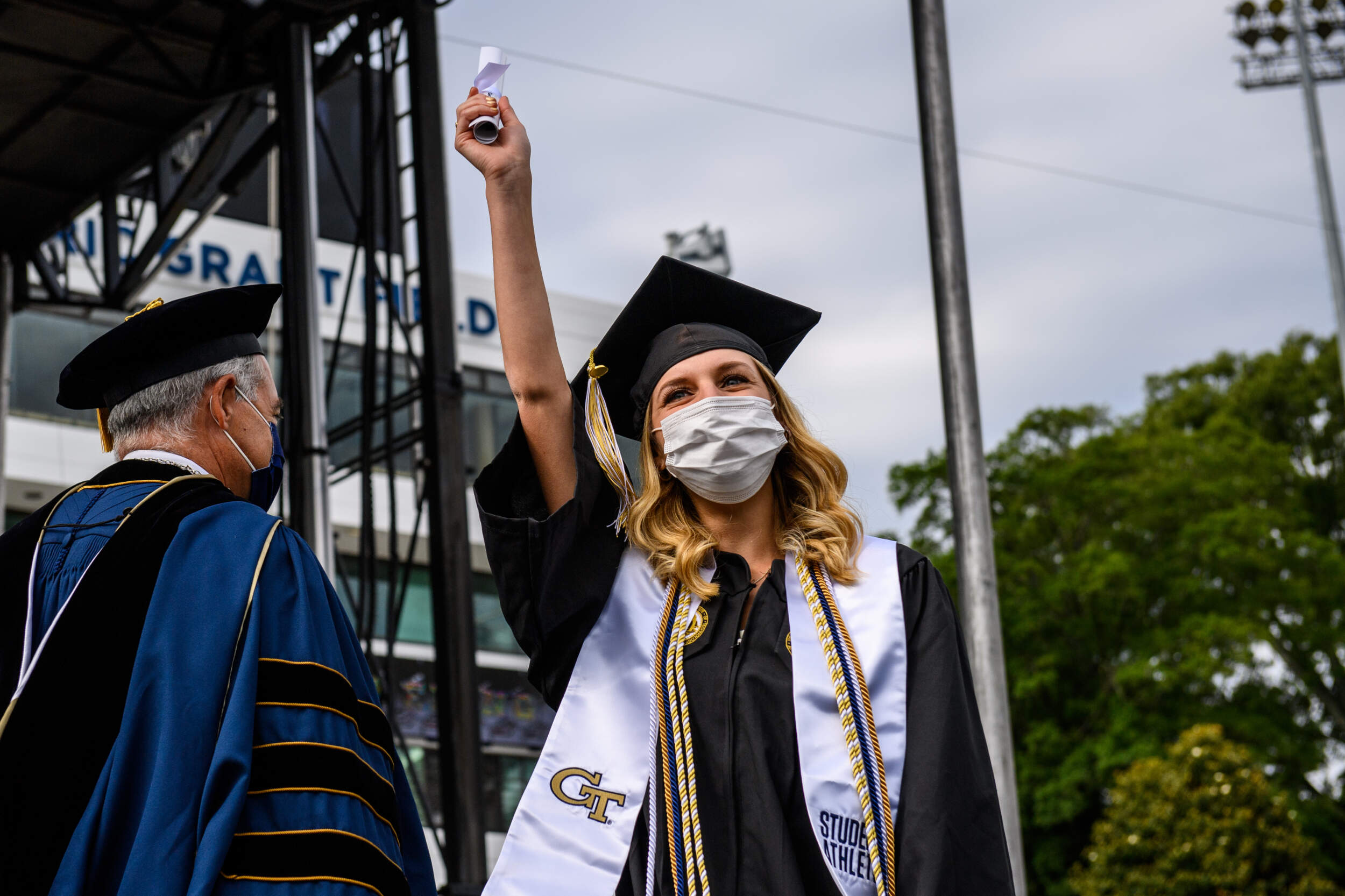 PHOTOS: Spring 2021 Commencement – Georgia Tech Yellow Jackets