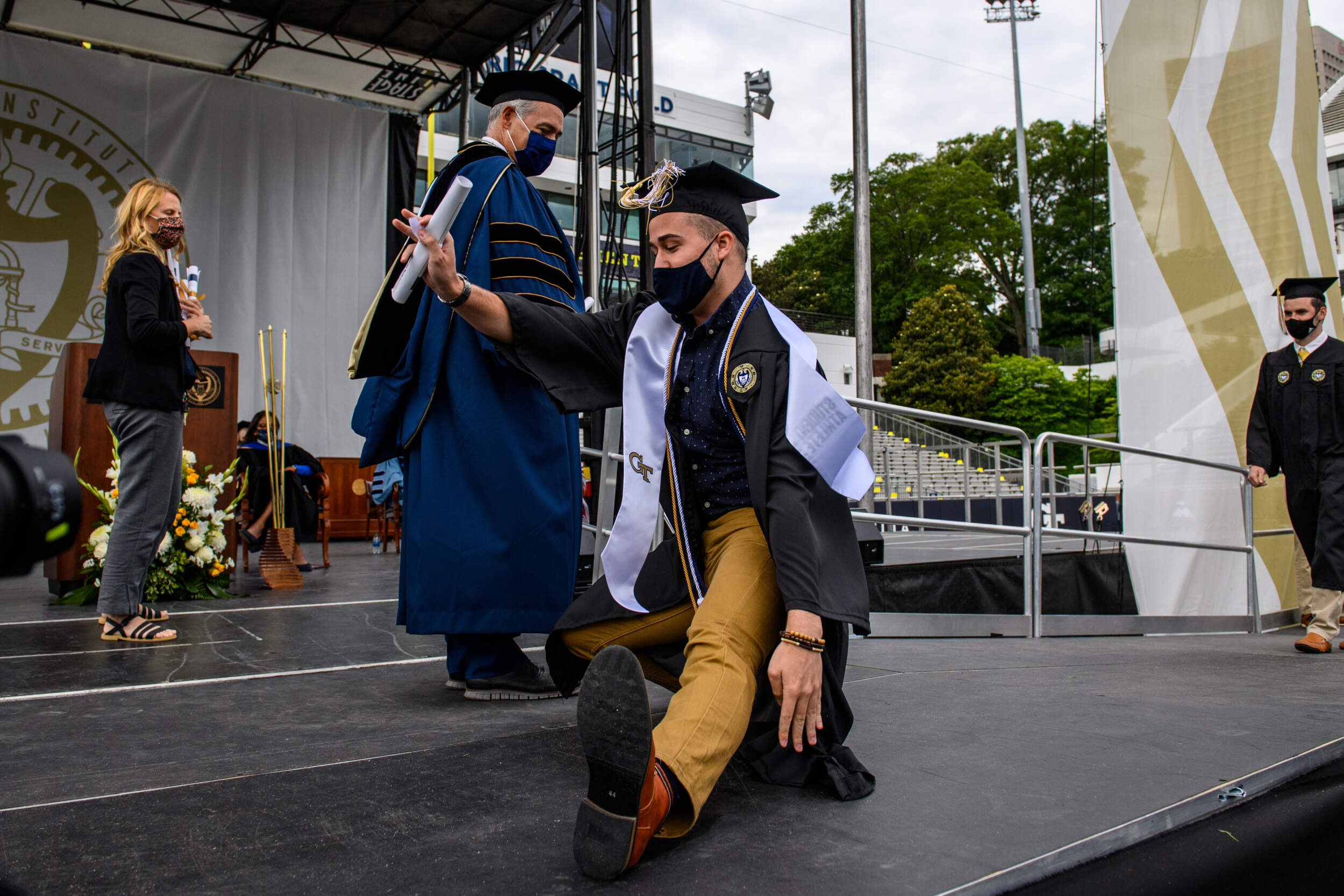 PHOTOS: Spring 2021 Commencement – Georgia Tech Yellow Jackets