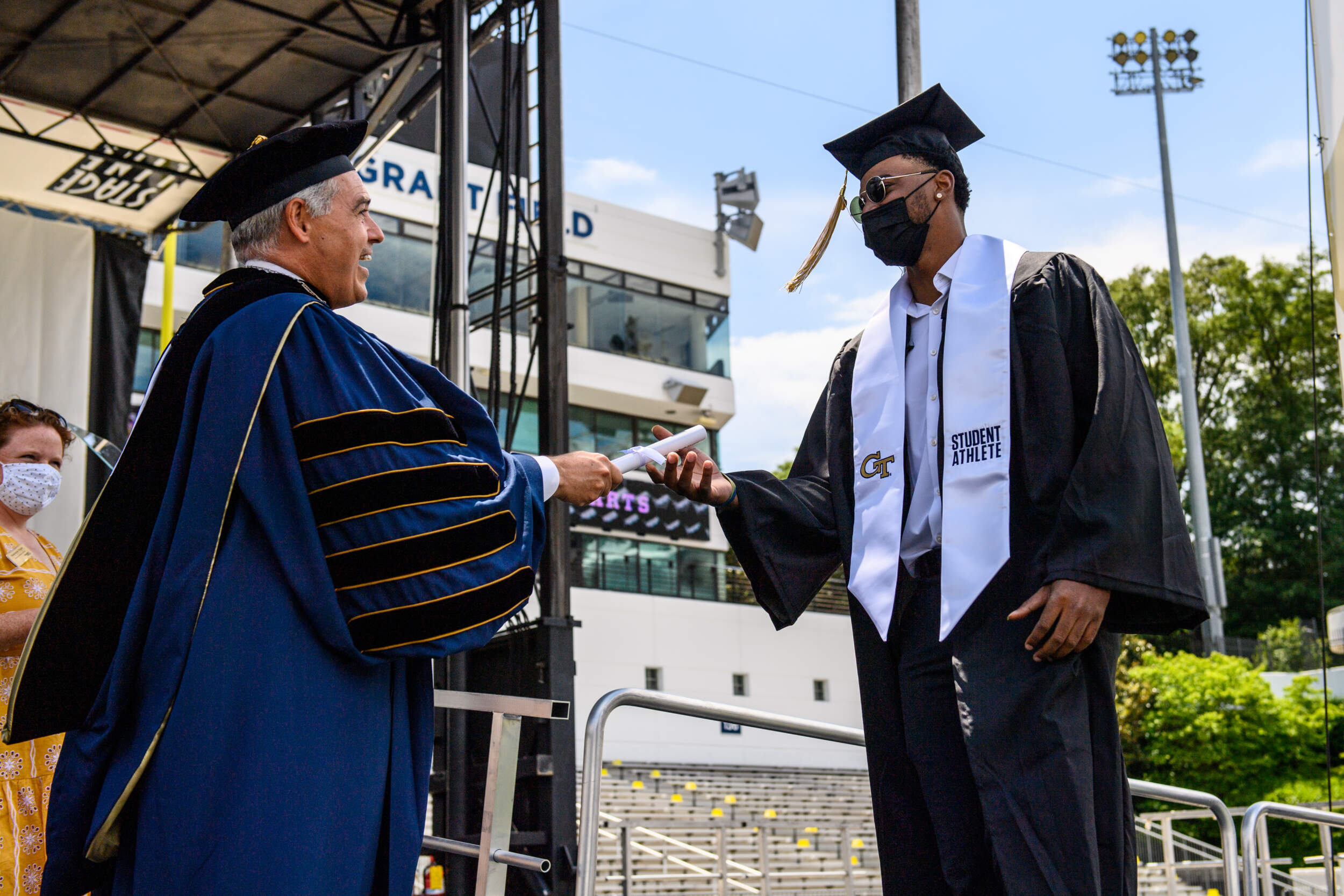 PHOTOS: Spring 2021 Commencement – Georgia Tech Yellow Jackets